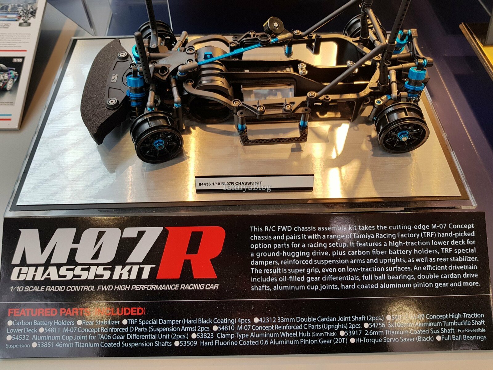 TAMIYA M-07R 1-10TH RC MINI CHASSIS KIT - 76-T84436