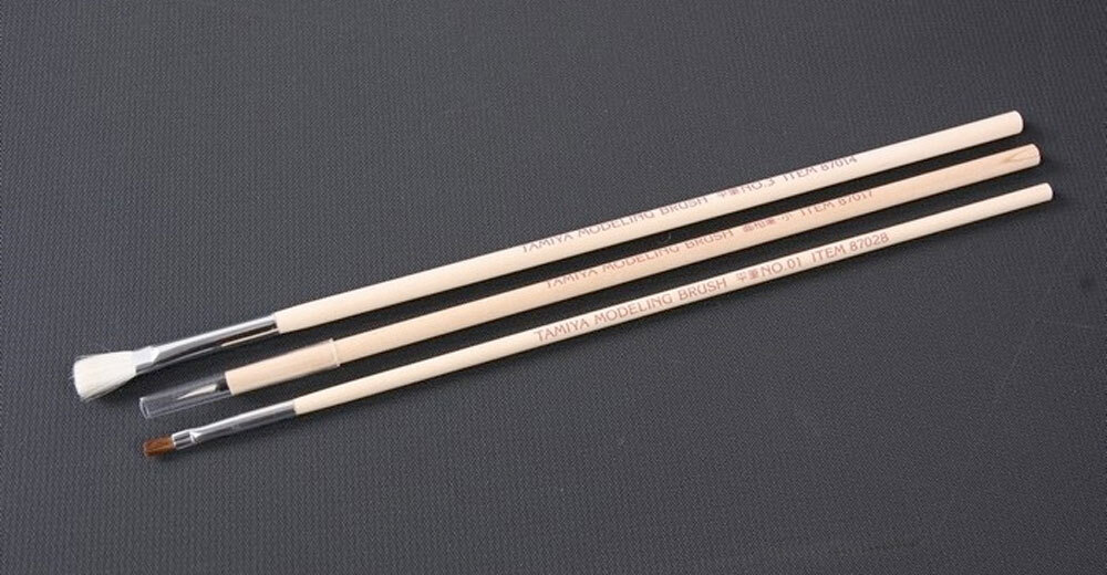 TAMIYA MODELING BRUSH BASIC SET - 75-T87066