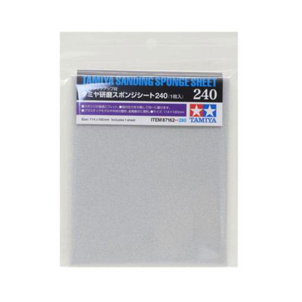 TAMIYA SANDING SPONGE SHEET 240 - 75-T87162
