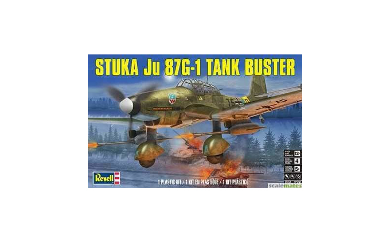 REVELL STUKA JU 87G-1 1:48 - 95-85-5270