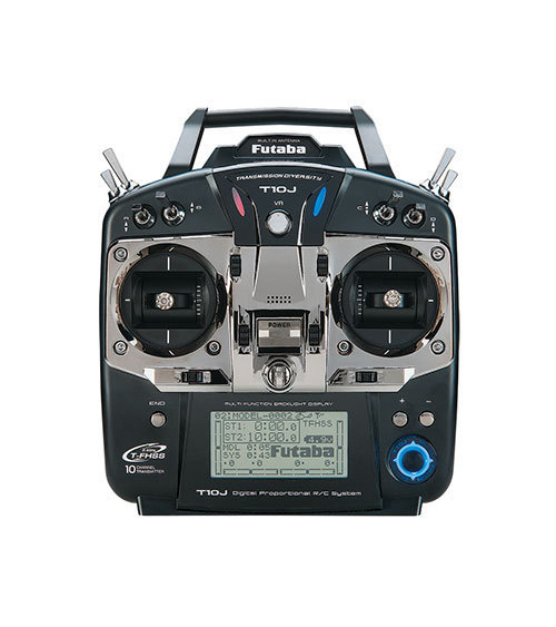FUTABA 10J 10CH FHSS W/R3008SB RX MODE 2 - FUT10JR3008SBM2