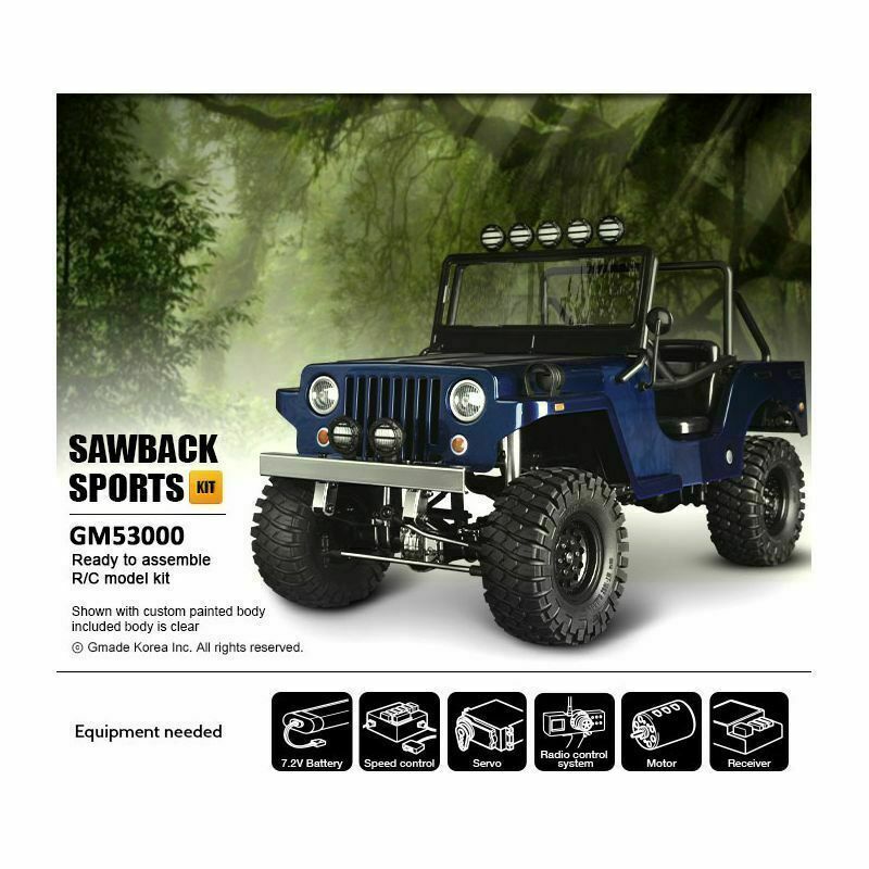 GMADE GS01 SAWBACK SPORTS KIT - GMA53000