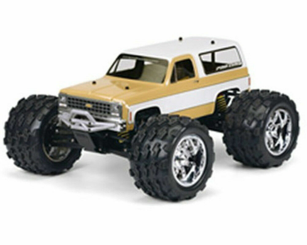 PROLINE CHEVY BLAZER 1980 CLEAR BODY FITS FITS 1/10TH CRAWLER - PR3244-00