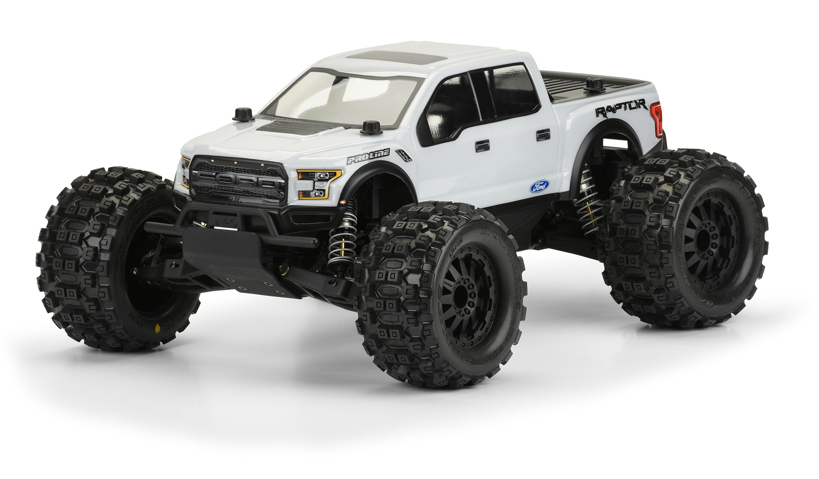 PROLINE 2017 FORD F-150 RAPTOR CLEAR BODY FOR 1-10TH MT - PR3471-00