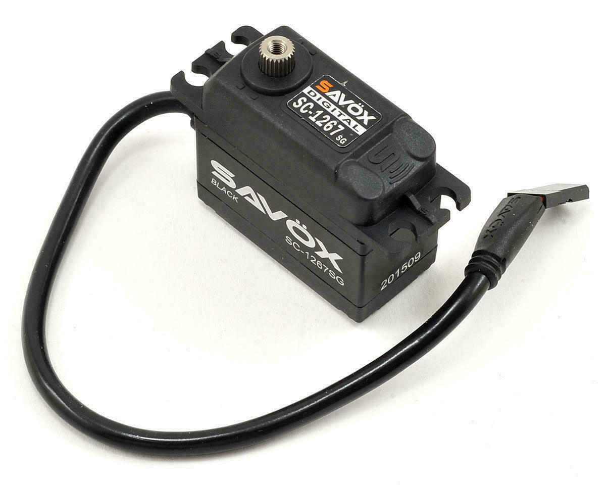 SAVOX 1267SG STD DIGIAL STEEL GEAR SERVO - SAV-SC1267SG-BE
