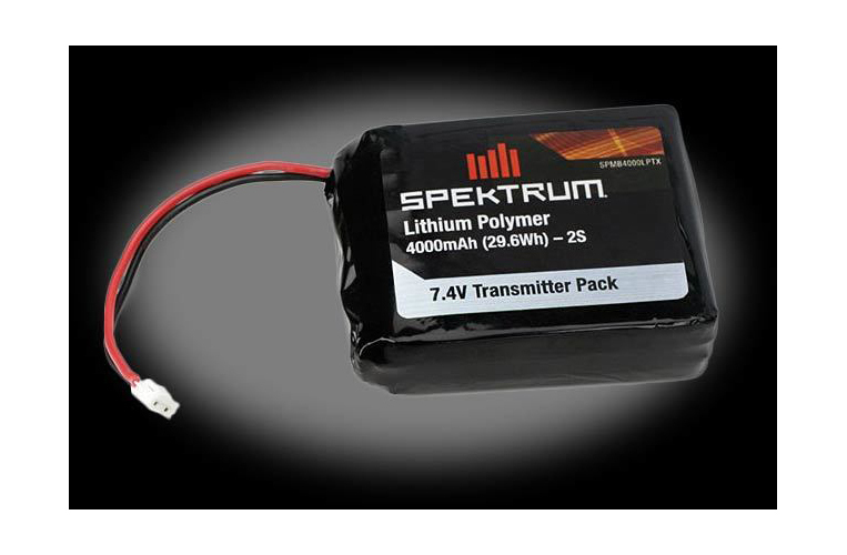SPEKTRUM 4000MAH LIPO TRANSMITTER BATTERY: DX8 - SPMB4000LPTX