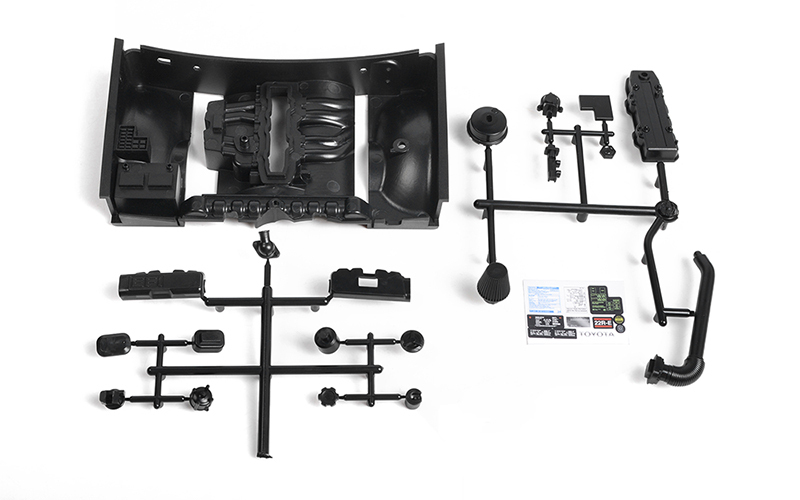 Yota 22RE Engine Bay for TF2 Chassis - RC 4WD